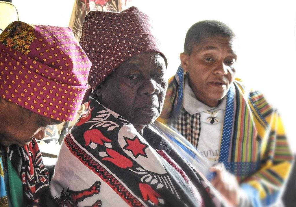 Bakwatiye Makgopane and Maria Selowe - Global White Lion Protection Trust